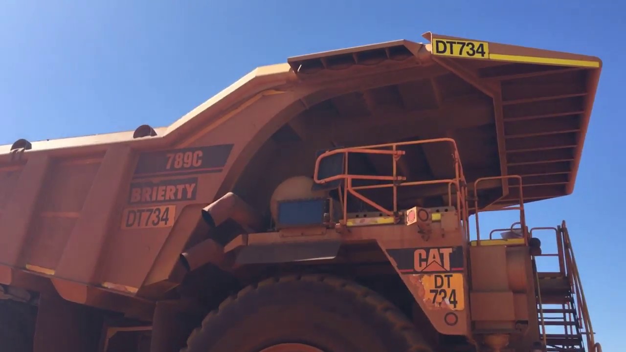 Lot 6 2008 Caterpillar 789C Rigid Dump Truck DT734 704 - YouTube