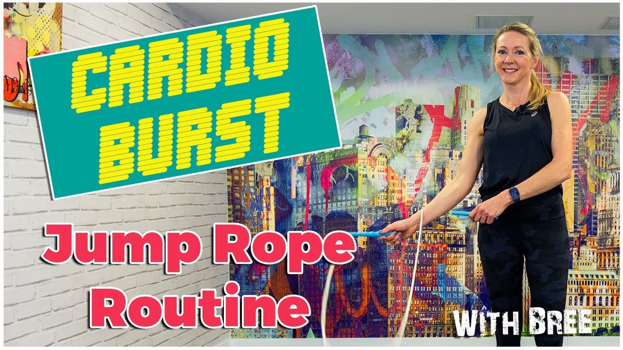 Cardio Burst Jump Rope Routine: Fast-Paced Workout with Basic Footwork ...