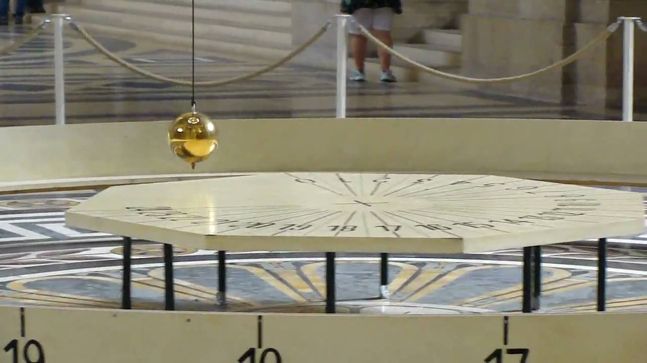 O Experimento do pêndulo de Foucault - YouTube