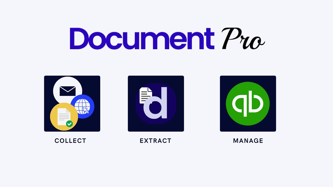 Automate Bill Entry into Quickbooks with DocumentPro - YouTube
