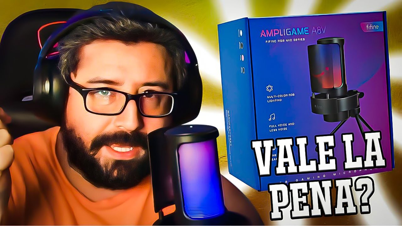 PROBANDO EL MICROFONO CALIDAD PRECIO FIFINE AmpliGame A8 - #review ...