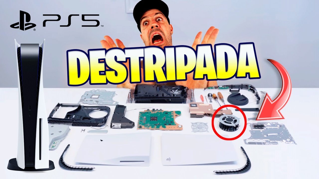 PS5 La consola más fácil de desmontar!! Viene con Metal liquido y un ...