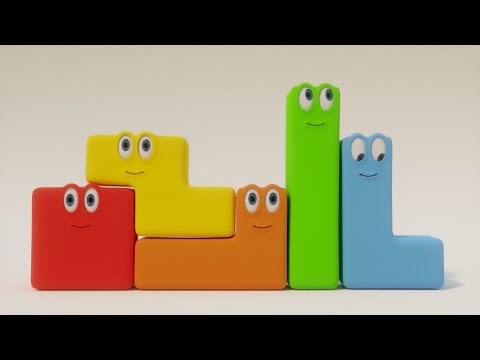 Learn Colors Tetris | Colors for Kids 1