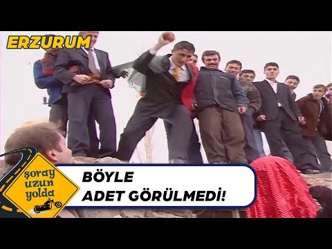 Damat Gelinin Başında Elma Patlattı! | Şoray Uzun Yolda
