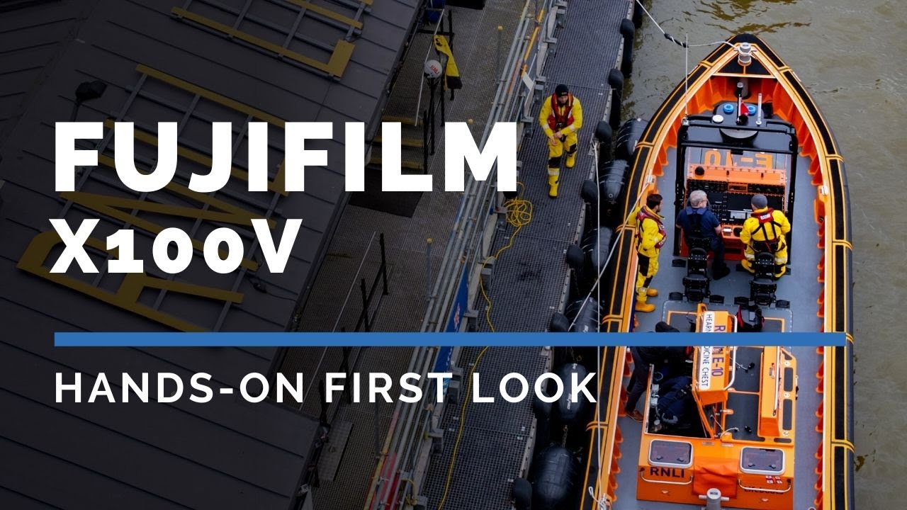 Fujifilm X100V | Hands-On First Look in London - YouTube
