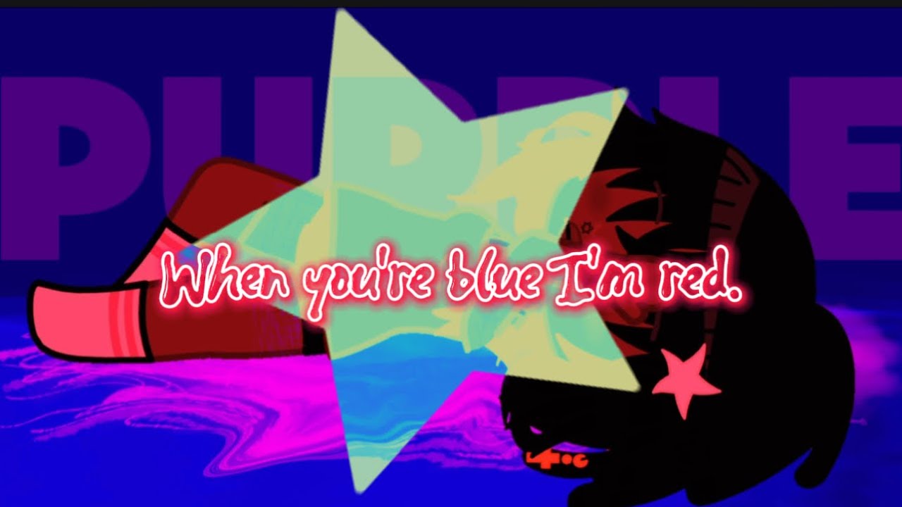 When you’re blue I’m red.. || meme|| CHEACK OUT SOUL TIED|| TW:SH?😨 ...