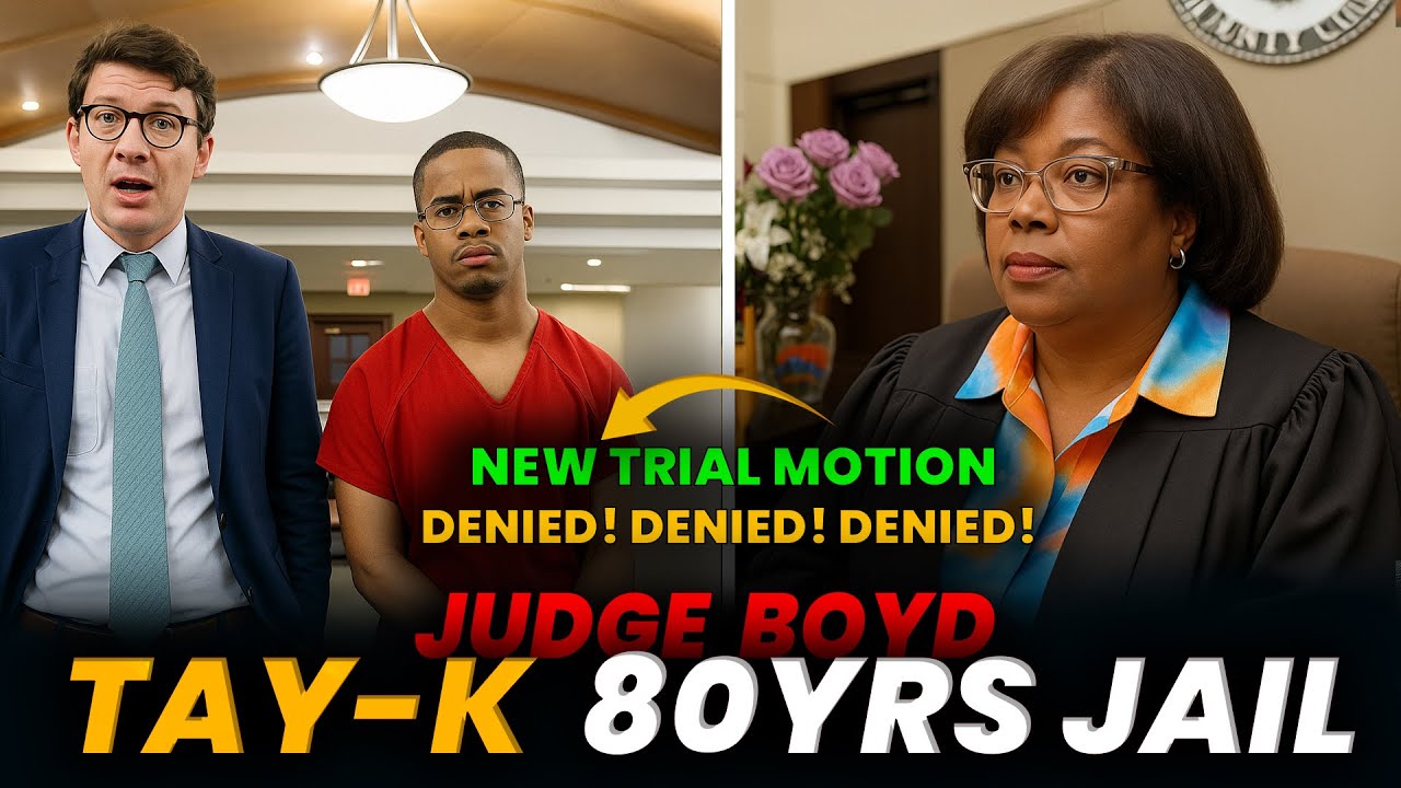 Judge Boyd Courtroom: Rapper Tay-K Sentenced to 80 Years | Shocking ...