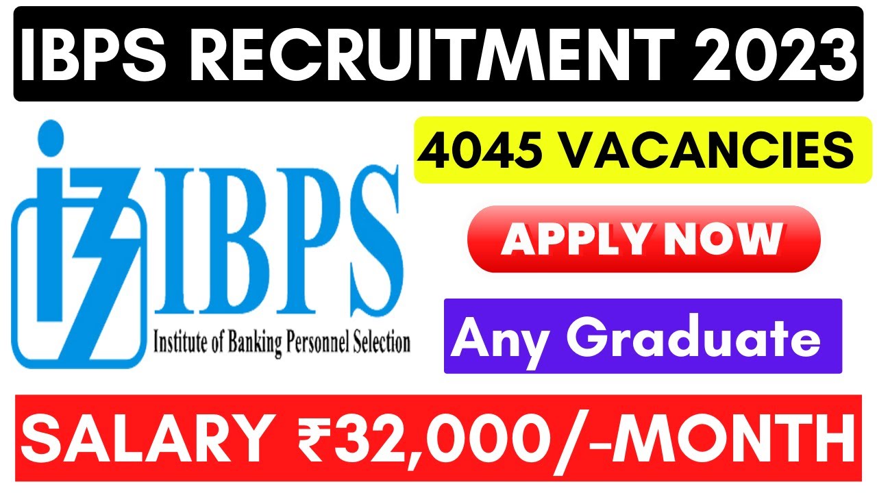 IBPS Clerk Recruitment 2023 | How to fill out the form? | Bank Job ...