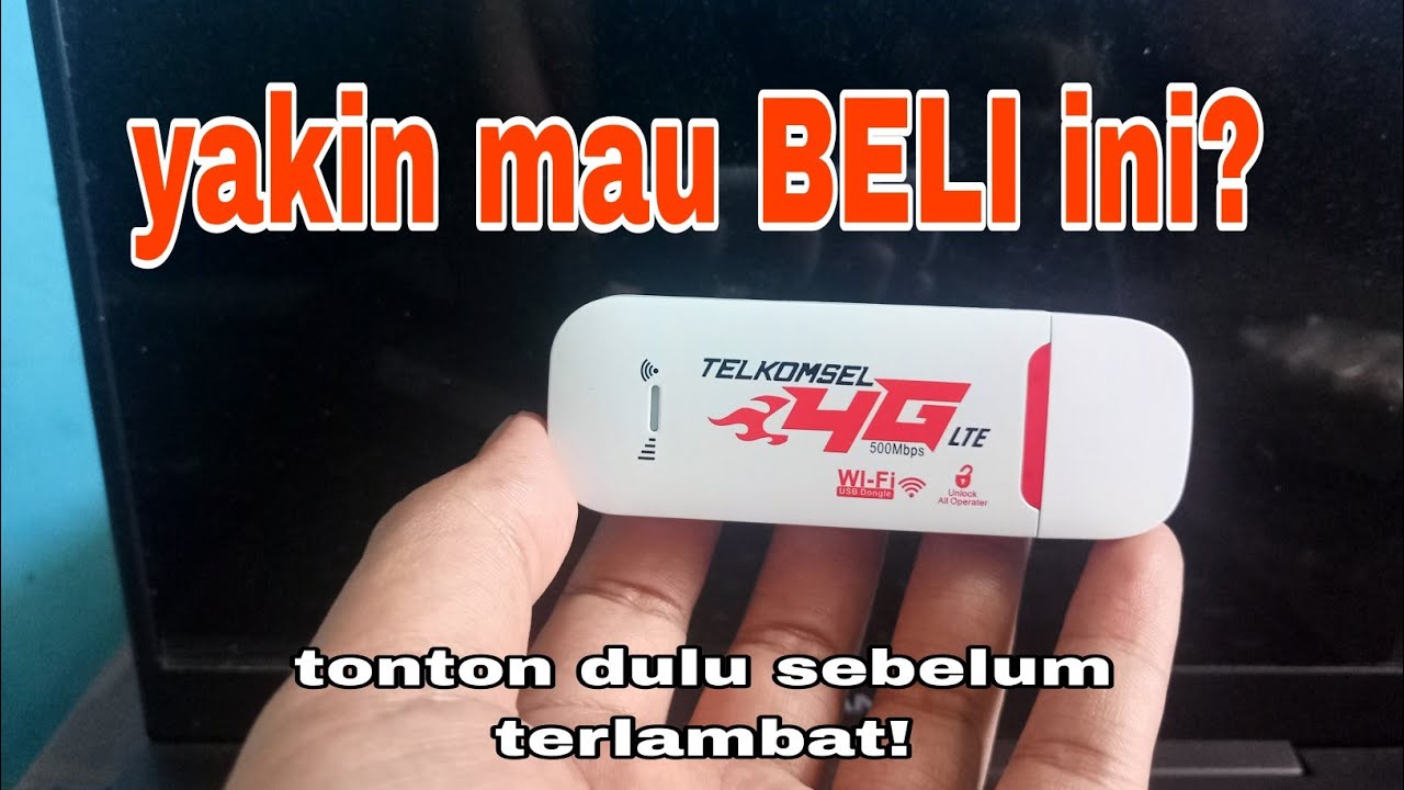 modem wifi 4G telkomsel unlock,tapi susah pakai kartu selain telkomsel ...