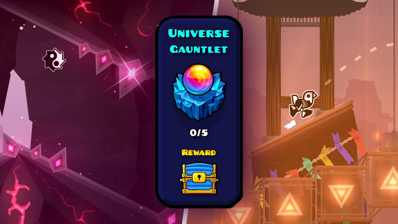 ВСЕЛЕНСКИЙ ГАУНТЛЕТ!!! (Прохождение Universe Gauntlet!)! Geometry Dash ...