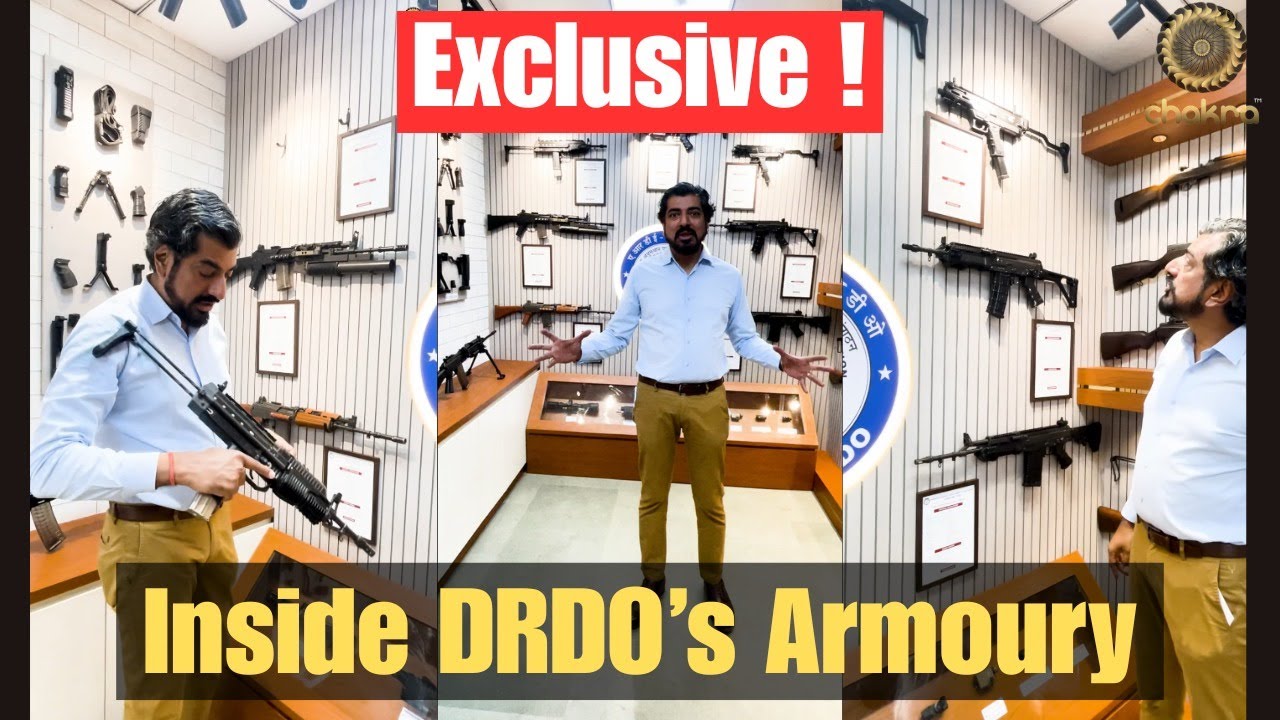 Exclusive: DRDO's Gun Armoury - YouTube