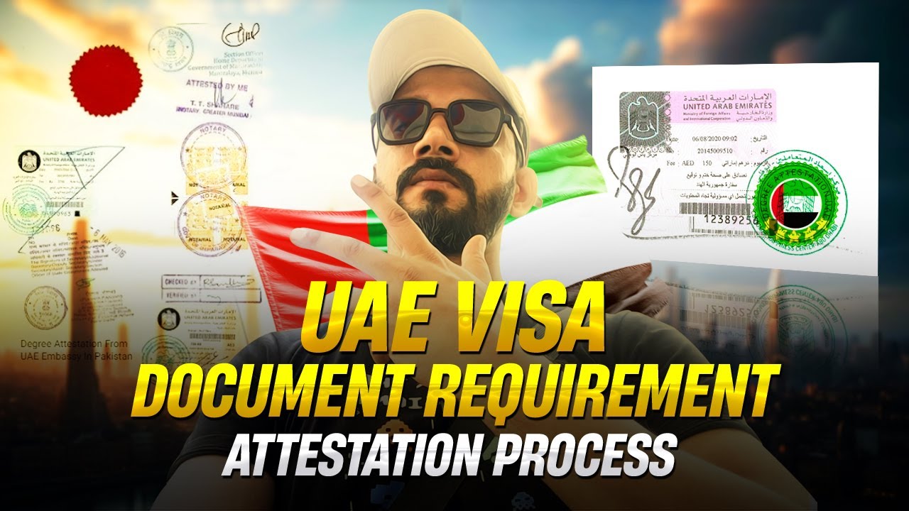 Document Requirement for UAE 🇦🇪 Dubai Visit | Work | Family Visa ...