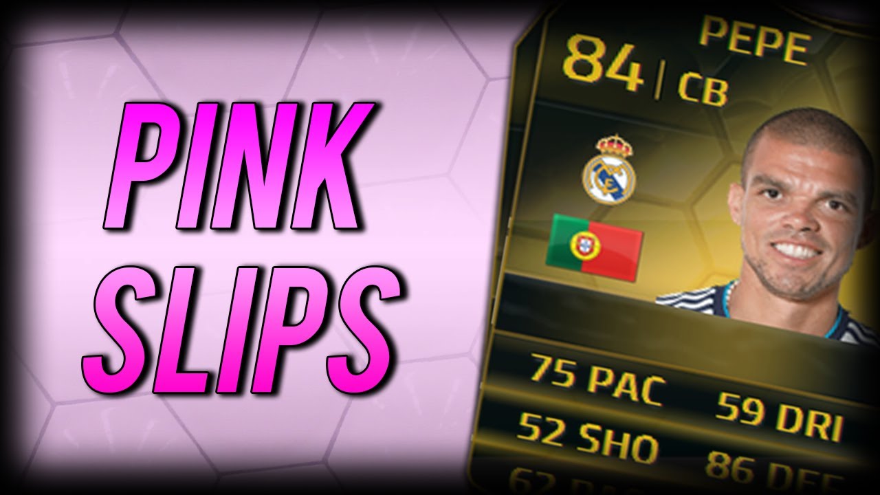 THE SWEAT IS OUT! - IF PEPE PINK SLIPS! FIFA 14 Ultimate Team - YouTube