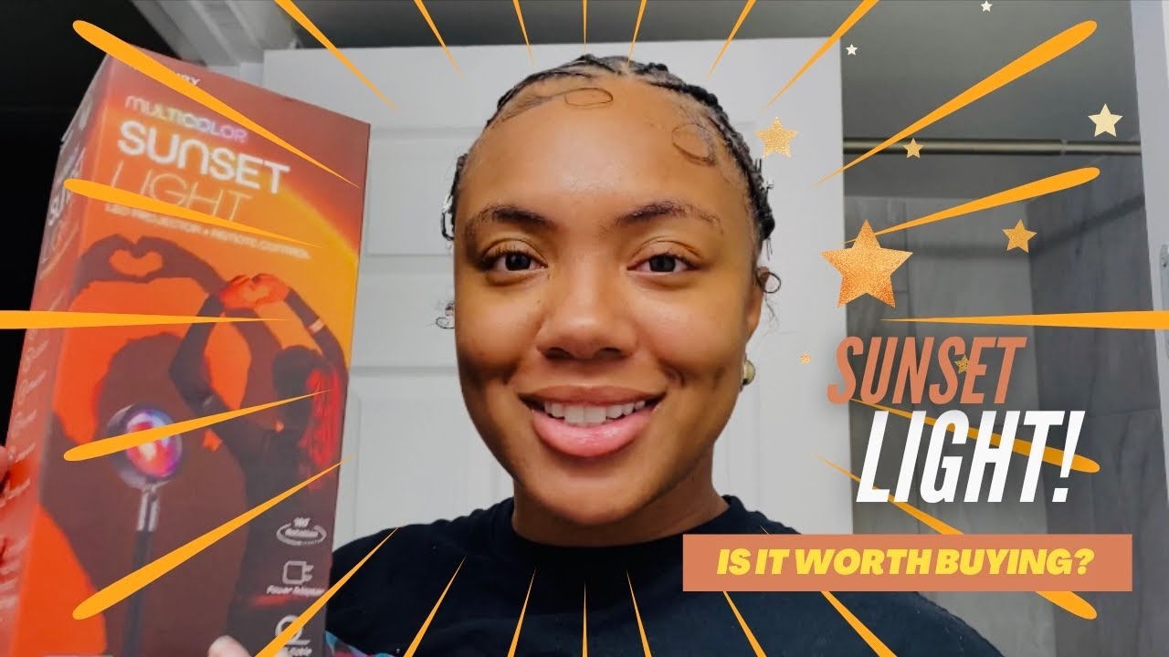 Sunset light Review | Bring the sunset into your room! - YouTube