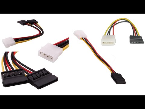#0166  sabit disk #sata #elektrik #güç kablosu ide erkek - sata dişi m17376 m12934