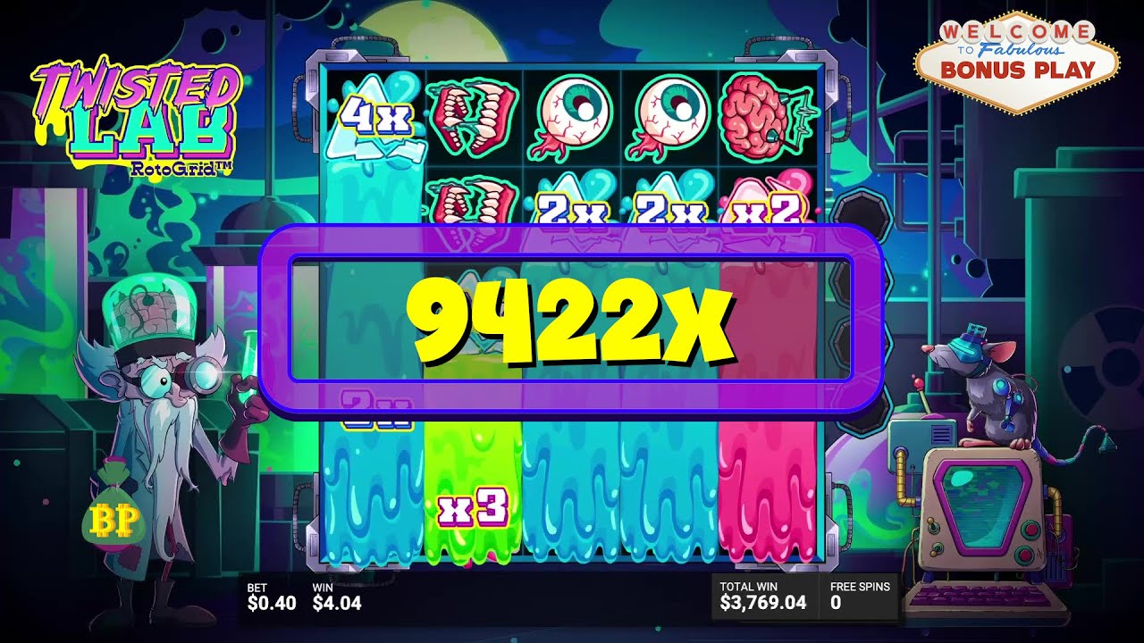 TWISTED LAB 🥼🧪🧠 | EPIC WIN | 2024-06-14 | .40 USD | 9422x | BONUS BUY ...