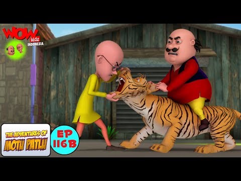 Harimau John - Motu Patlu dalam Bahasa - Animasi 3D Kartun
