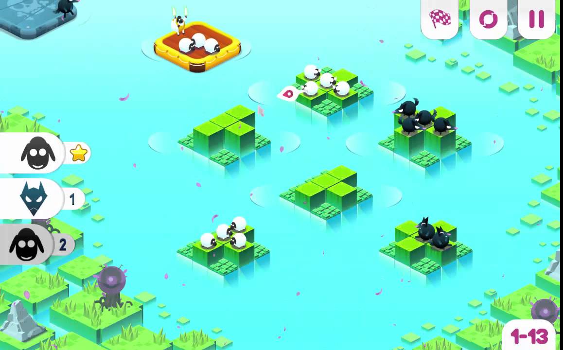 Divide By Sheep Green World 1-13 3 Stars - YouTube