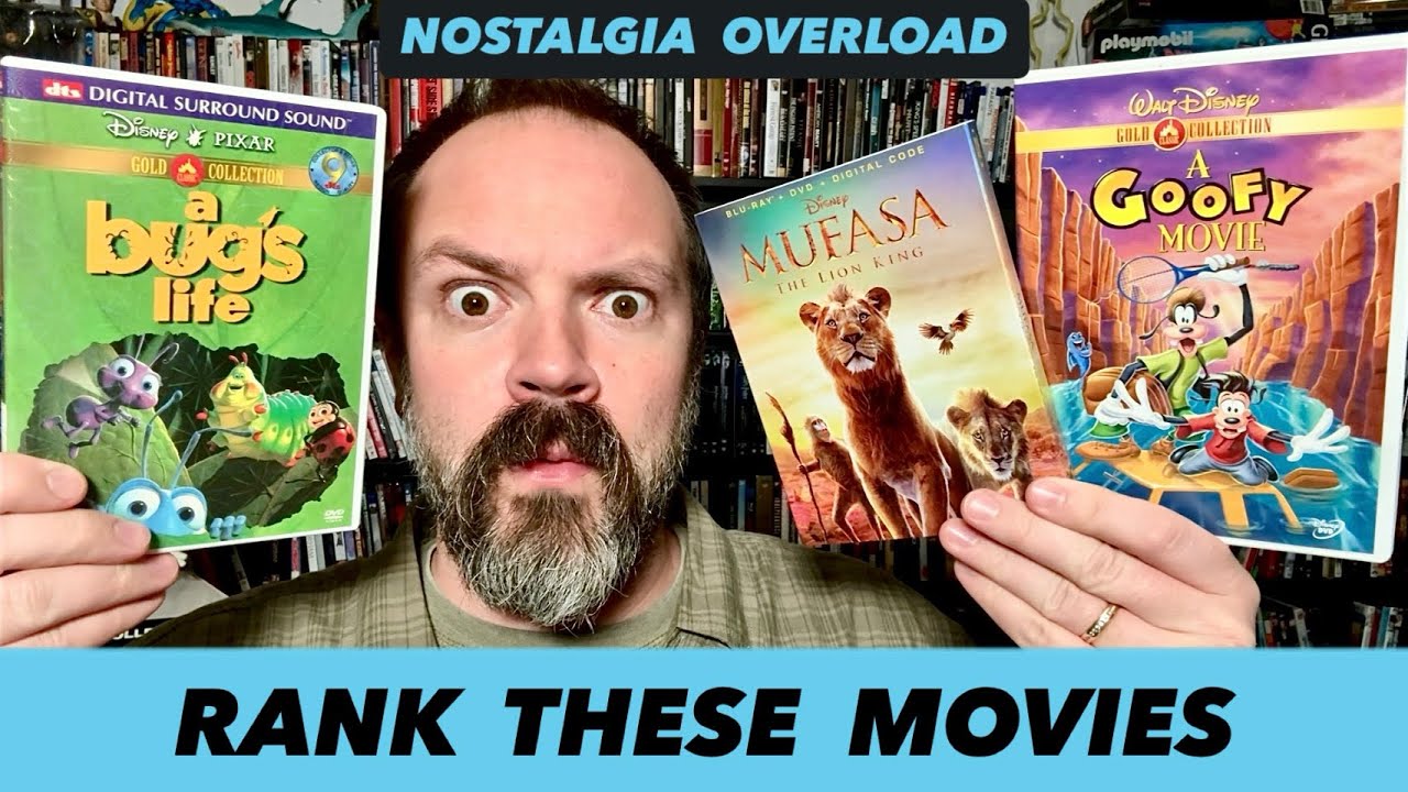 NOSTALGIA OVERLOAD DISNEY RANKING - A Bug’s Life (1998), A Goofy Movie ...