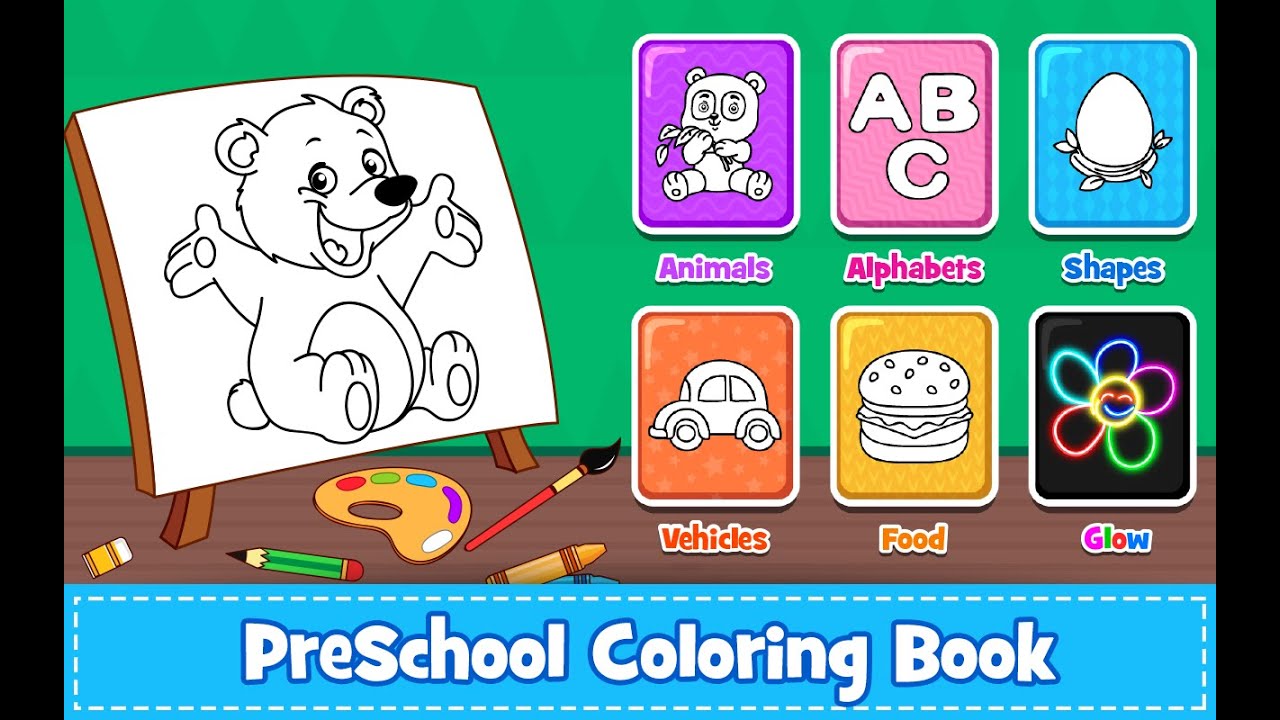 Coloring Games - Promotional Video | Game for kids on Google Play - YouTube