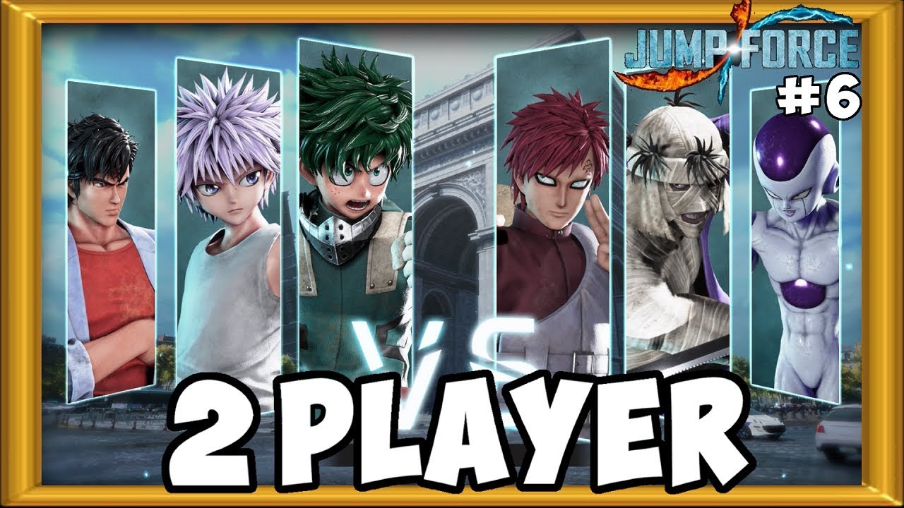 Jump Force 2 player offline - local multiplayer | ALL RANDOM #6 - YouTube