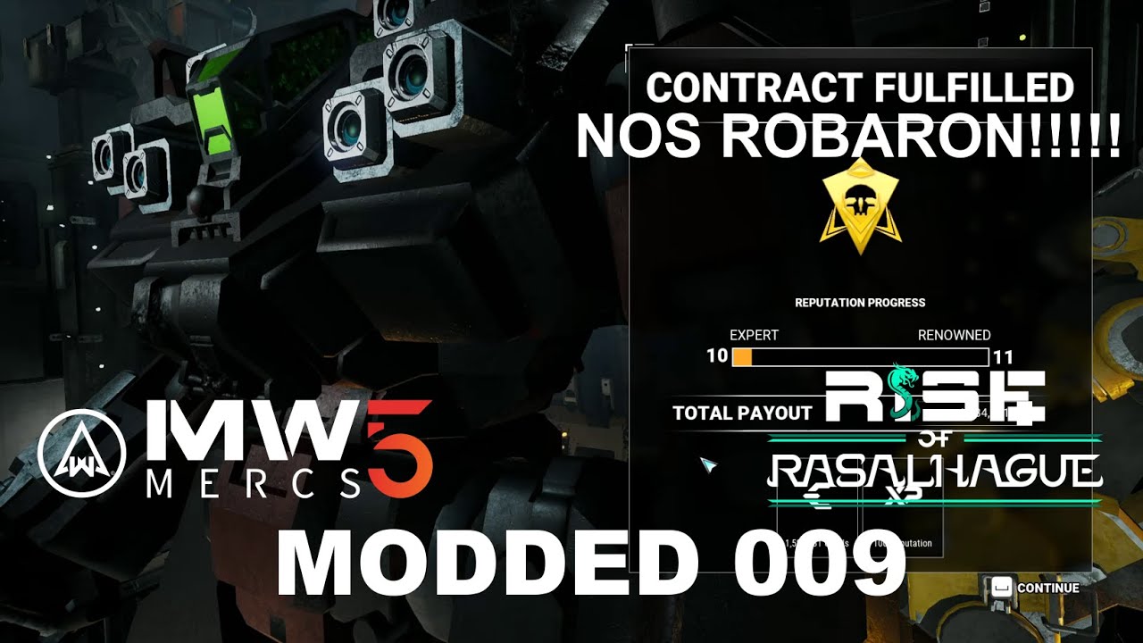 Mechwarrior 5 RASALHAGUE 027 Modded 009 - YouTube