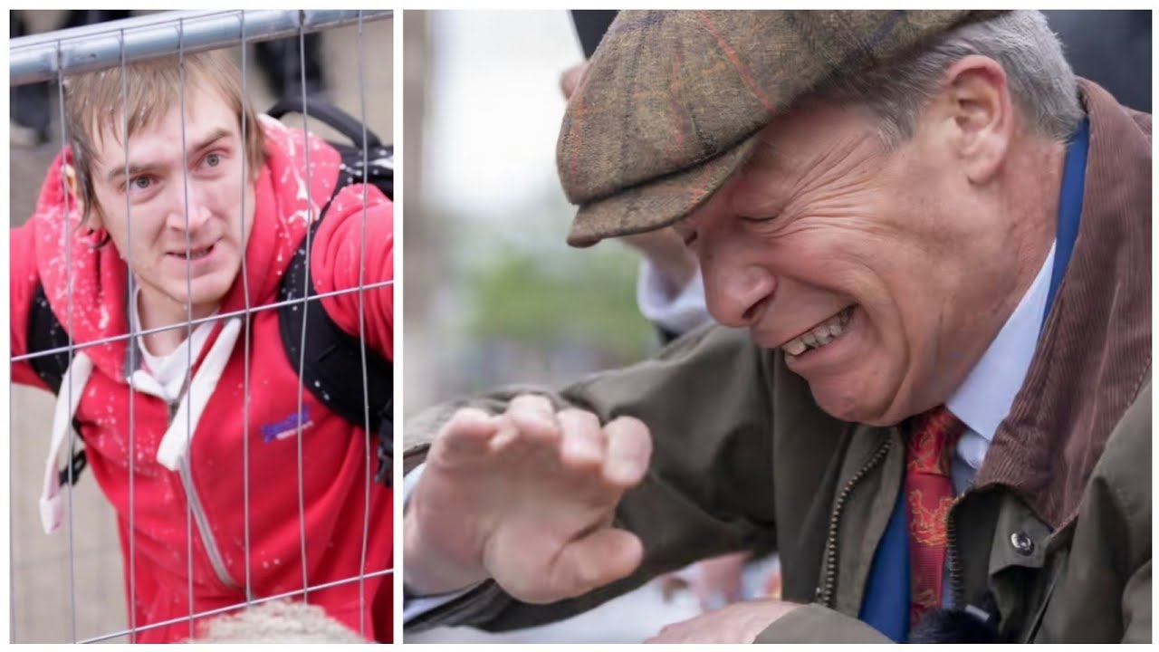 Nigel Farage attacker DODGES JAIL in Two Tier Kier Britain - YouTube