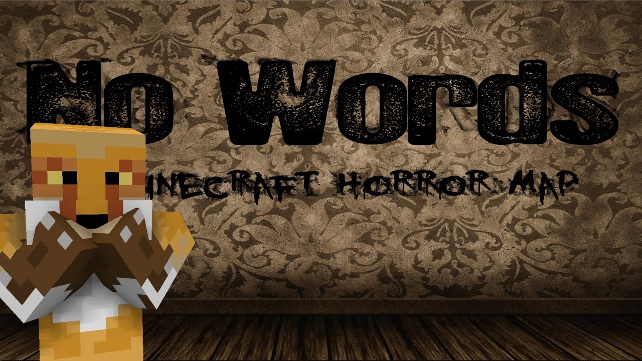 YOU WILL GET SCARED! -|- NO WORDS -|- Minecraft Horror Map - YouTube