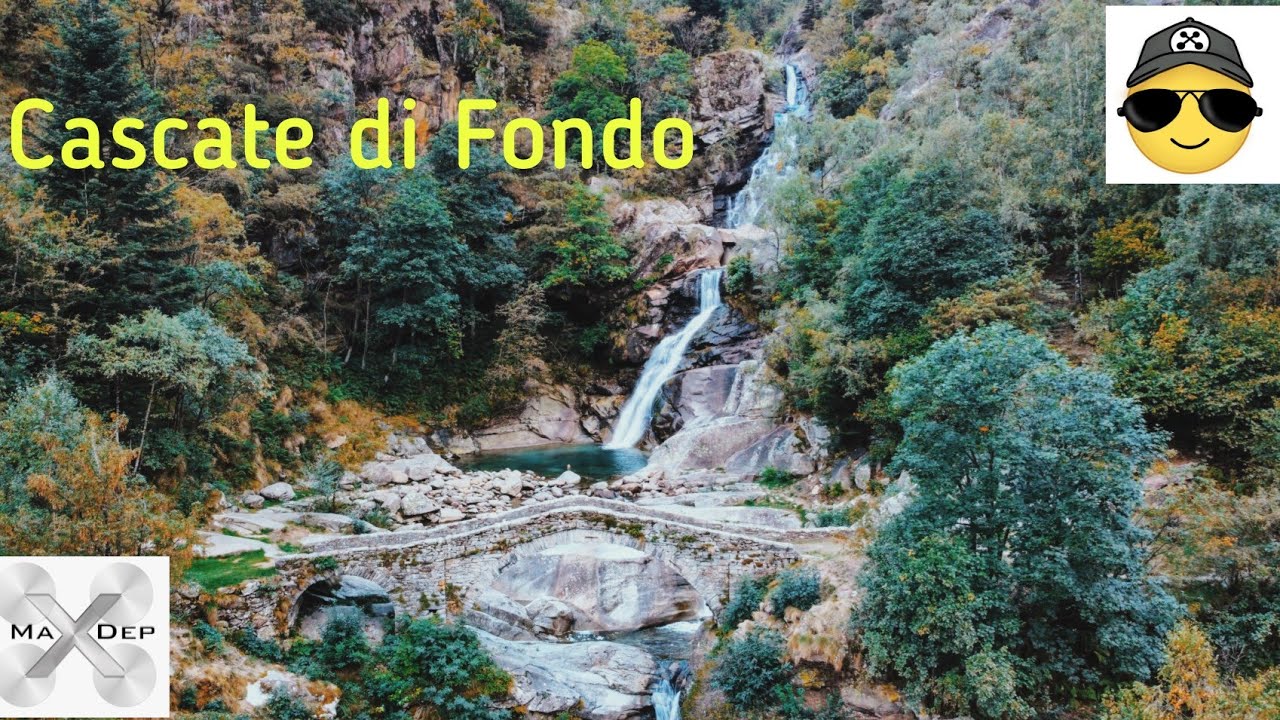 Cascate di Fondo Canavese. ESCURSIONE AEREA IN VALCHIUSELLA - YouTube