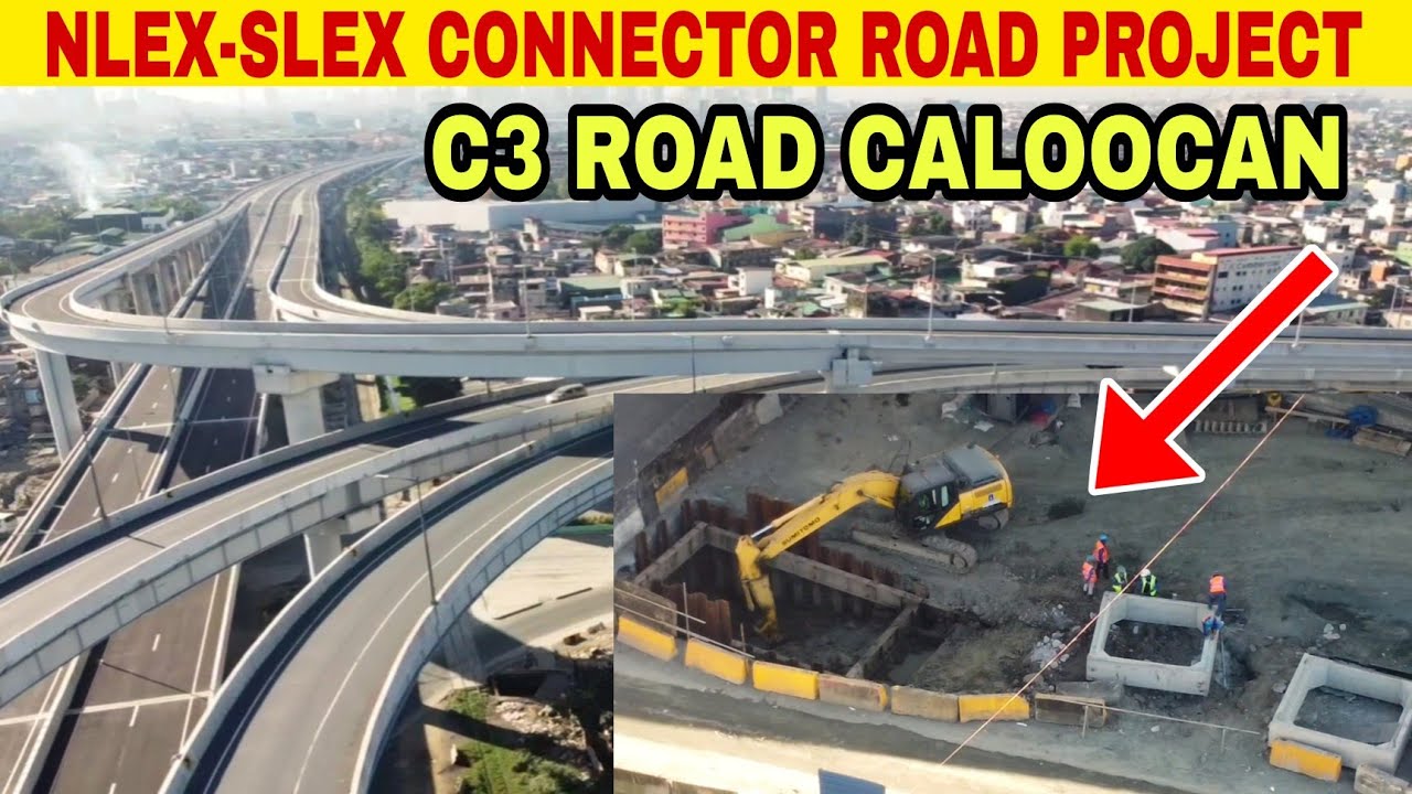 NLEX-SLEX CONNECTOR PROJECT C3 ROAD CALOOCAN LATEST UPDATE - YouTube