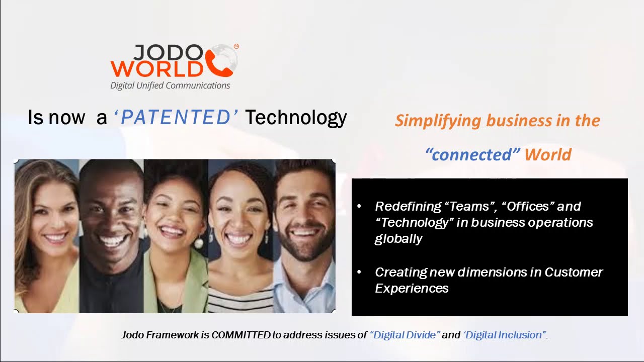 Jodo World - Cloud Digital Workplace Technology Framework - YouTube