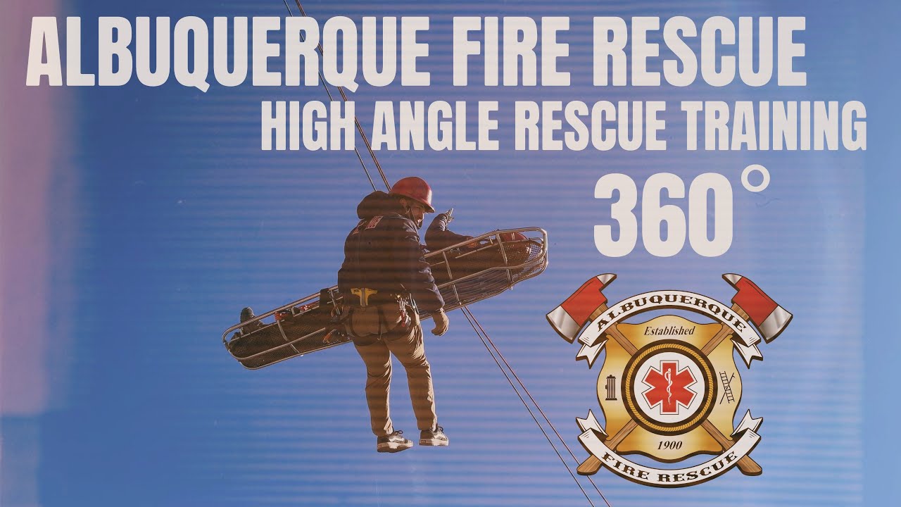 AFR High Angle Rescue Training 360 - YouTube