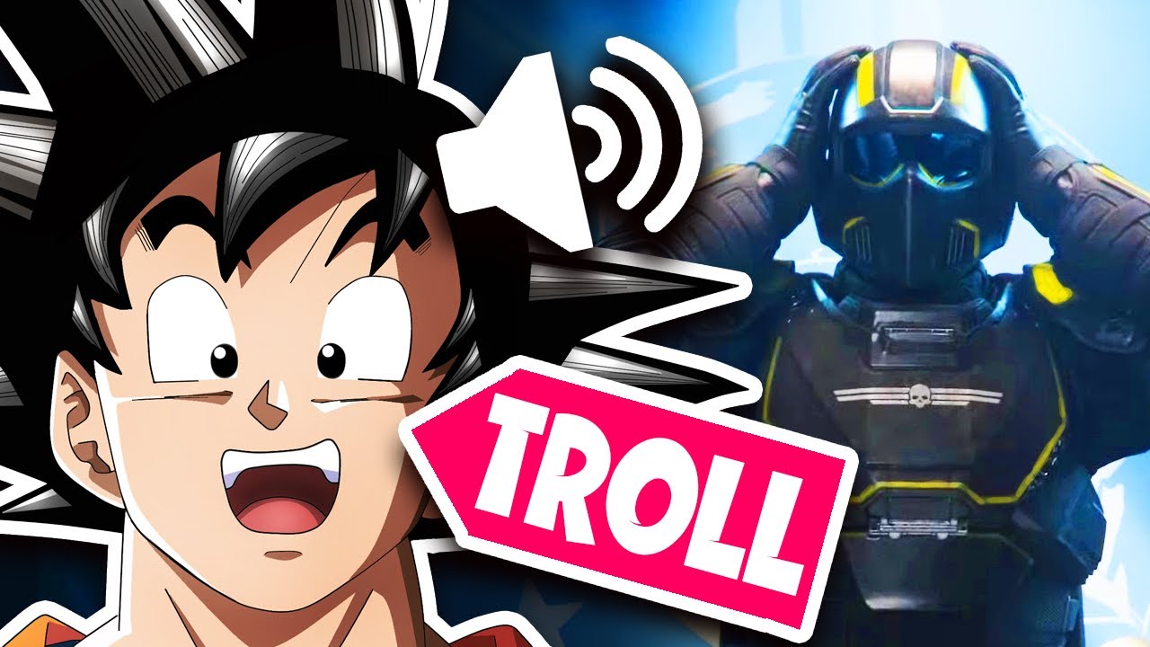 Goku VOICE TROLLS - HELLDIVERS 2 - YouTube