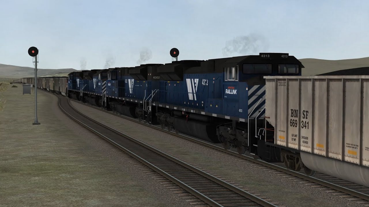 Open Rails - MRL Mid-Train Helper - YouTube