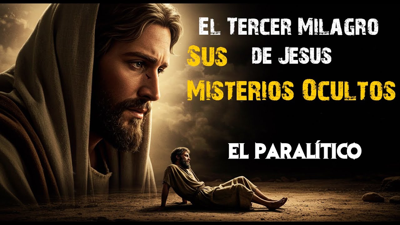 El paralítico: Tercer Milagro de Jesús y Sus Misterios secretos de vida ...