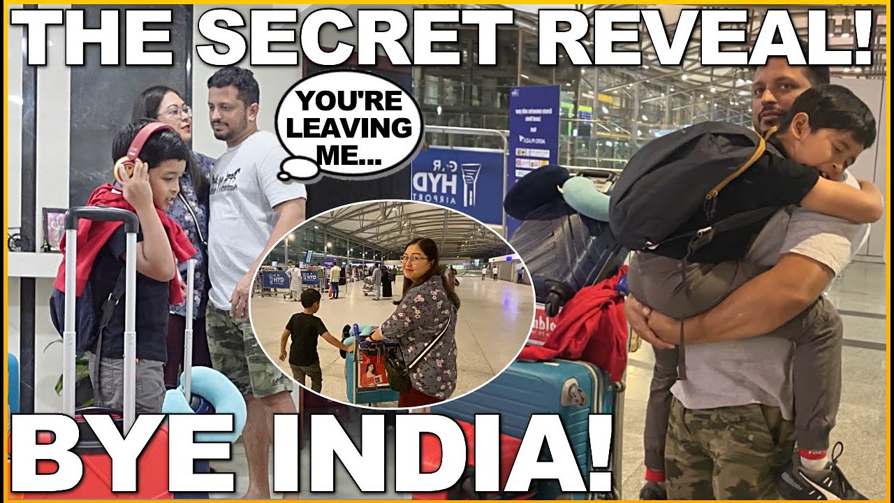 LIFE in INDIA: THE SECRET REVEAL! BYE INDIA! ANG PAGHIHIWALAY! - YouTube