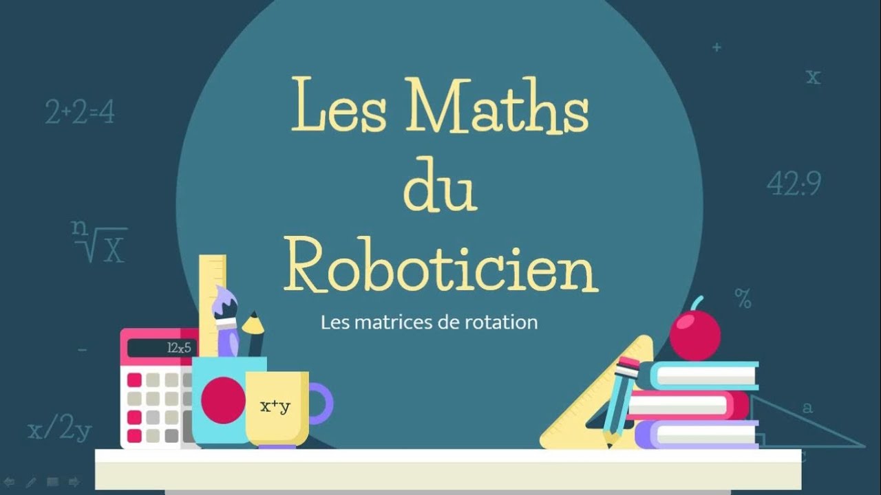 Les matrices de rotation - YouTube