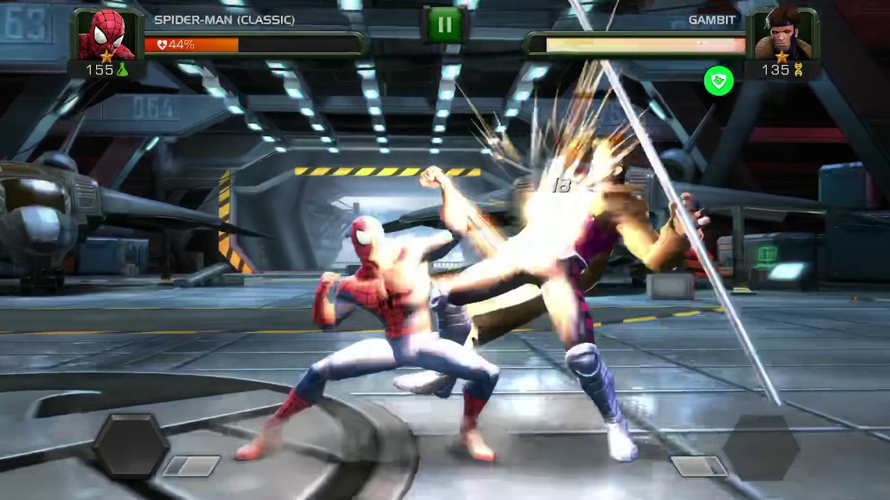 Spider-Man Vs Gambit Marvel: Contest of Champions - YouTube