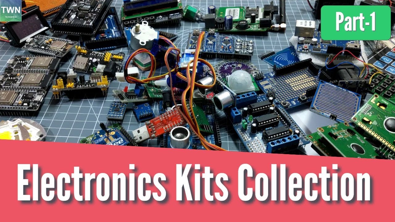 Million Dollar Electronics Hobby Kits Collection Part-1 - YouTube