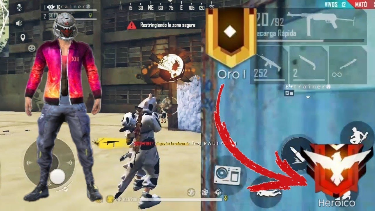 SUBIENDO A HEROICO EN 3 DÍAS// HIGHLIGHTS TEMPORADA #13// FREE FIRE ...