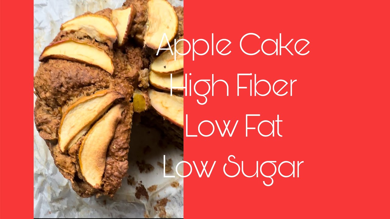 Apple Cake Recipe for Refeed Day | High Fiber Lower Fat Lower Sugar ...
