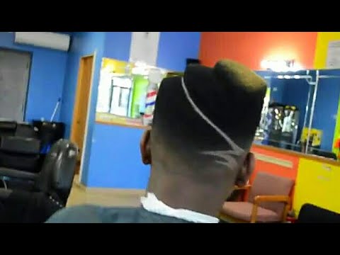 Flat Top With Steps | Cut By BJ | Afro Haircut