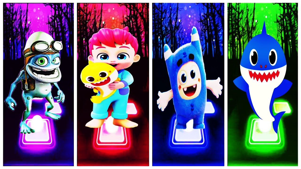 Tiles Hop Crazy frog Vs Bennefinn Vs baby wark - YouTube