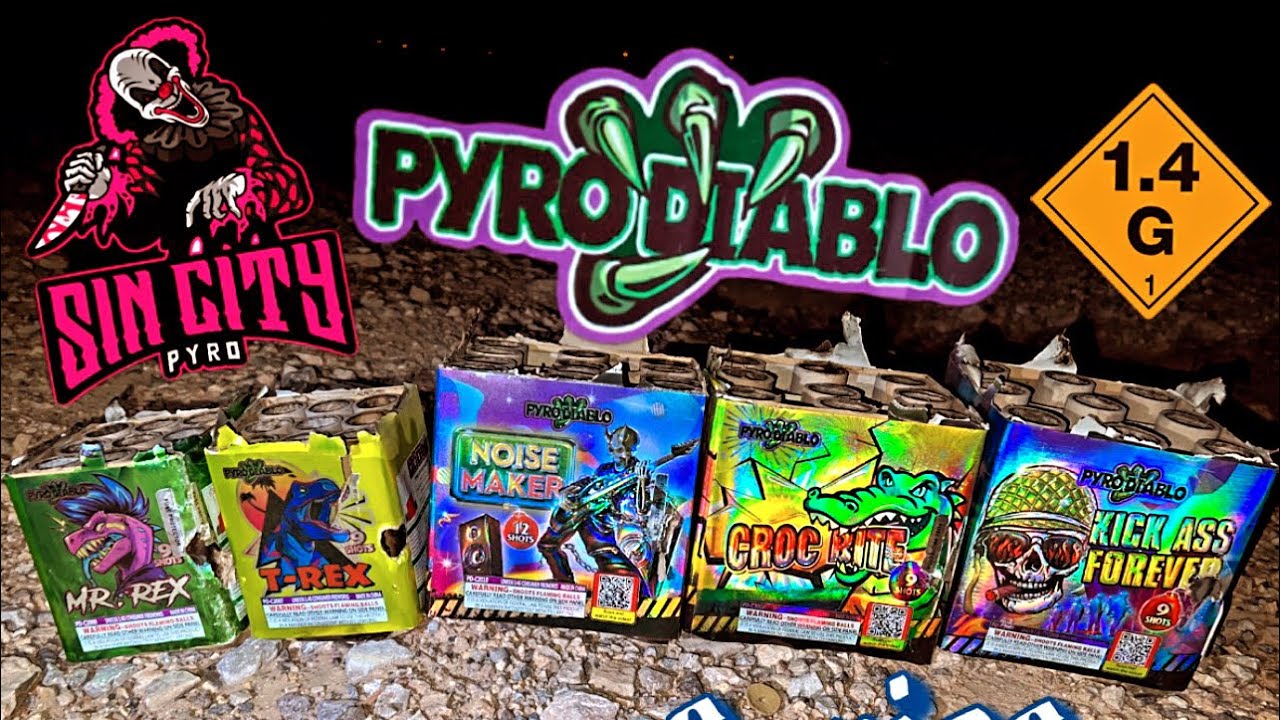 PYRO DIABLO 😈 [200 Gram Series Lineup] 🎇💥 - YouTube