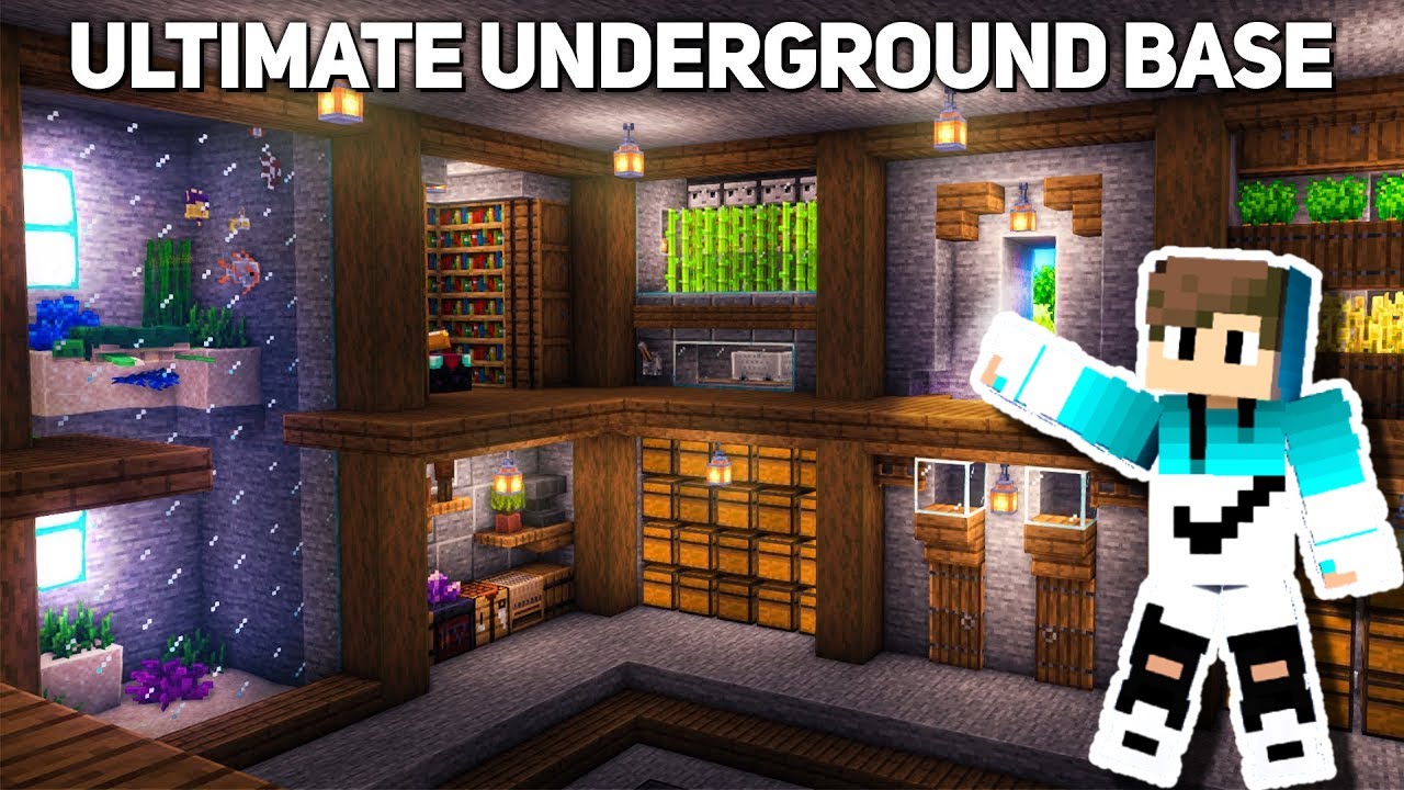 I Created New UNDERGROUND BASE In Endlight SMP! - YouTube
