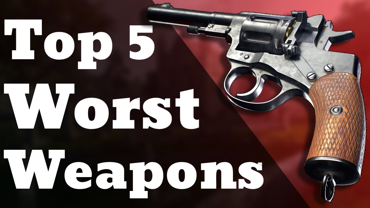 Top 5 Worst Weapons In Enlisted - YouTube