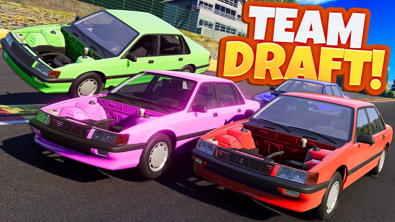NO ENGINES Draft Racing at Spa is Pure INSANITY in BeamNG Drive Mods ...