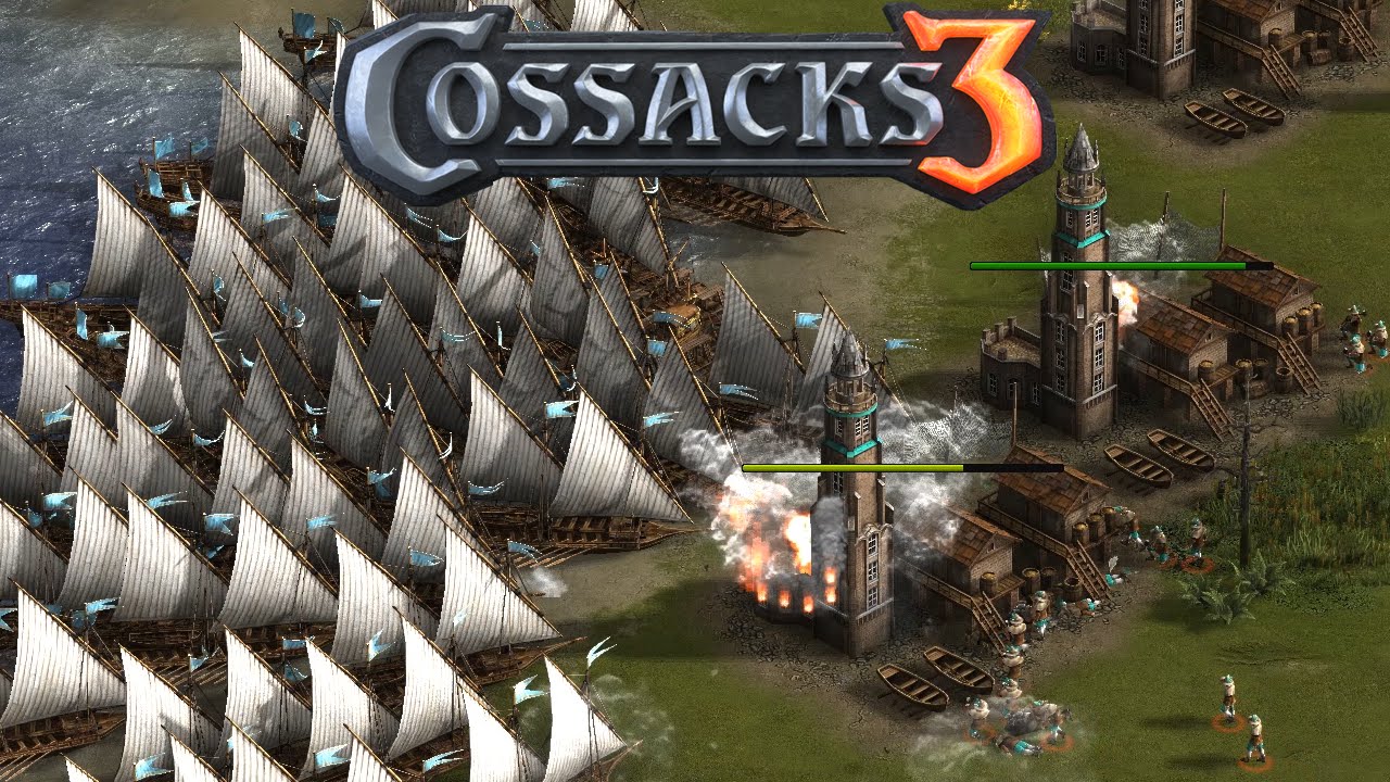 Cossacks 3 Gameplay - Austria Multiplayer Gameplay 2vs2 - YouTube