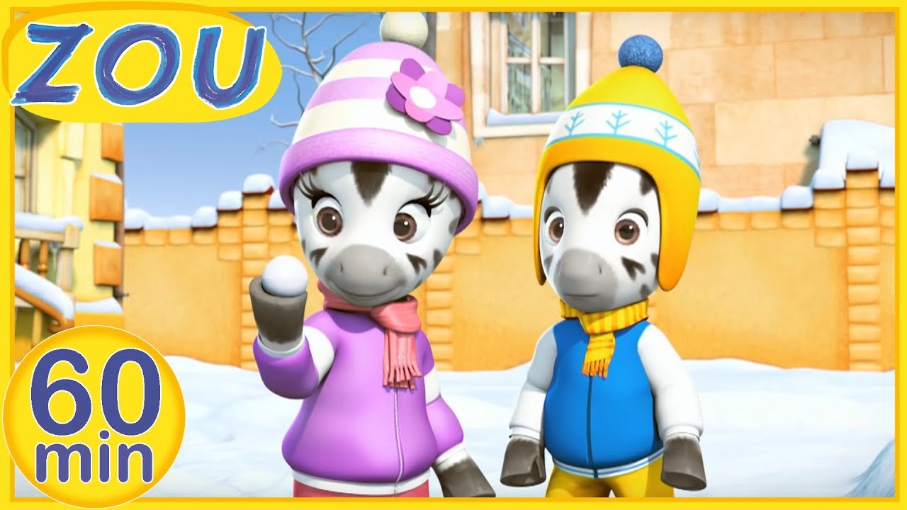 NEW EPISODES! Zou in English 🔎 ZOU INVESTIGATES 👀 60 min COMPILATION ...