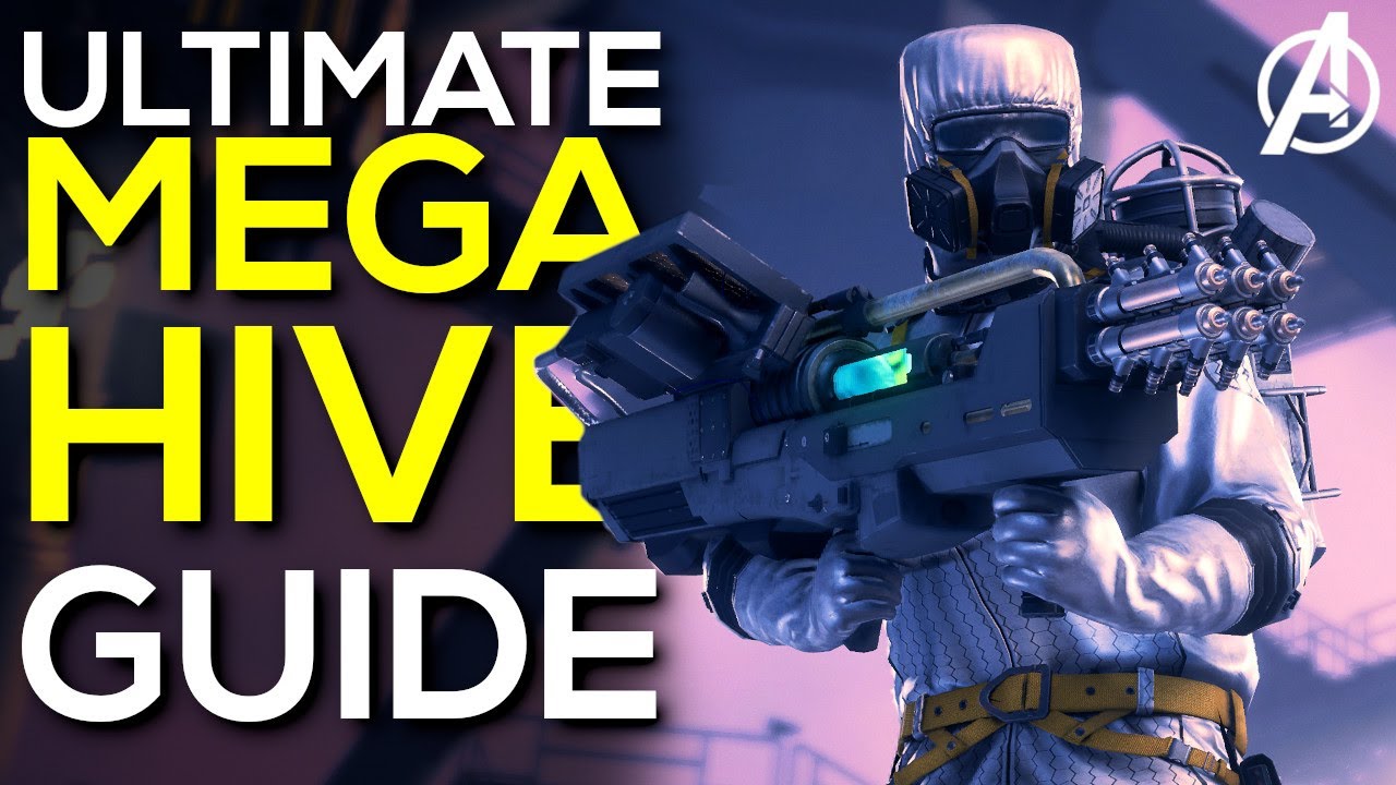 MEGA HIVES - Easy Solo Flawless Ultimate Guide - Heroic Gauntlet - Marvels Avengers Game - YouTube